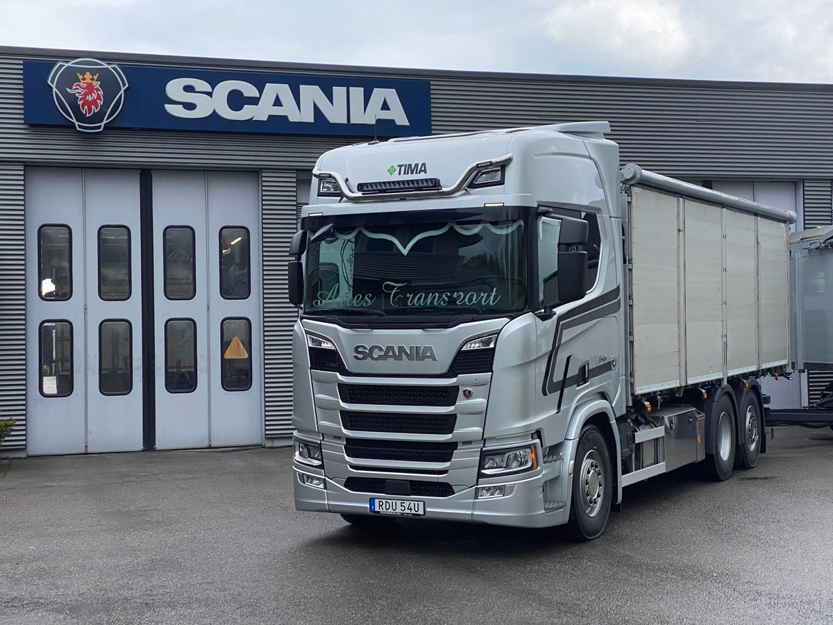 Svenska Lantbrukstransporter i Stora Levene - Scania R580 - Toveks ...