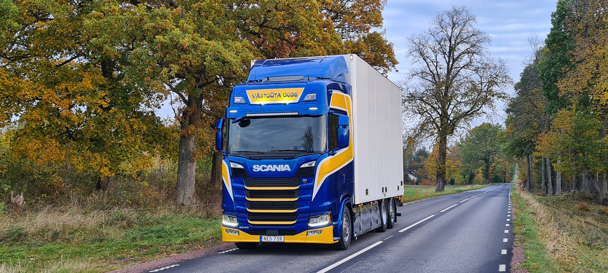 Västgöta Gods - Scania S540 - Toveks Lastbilar