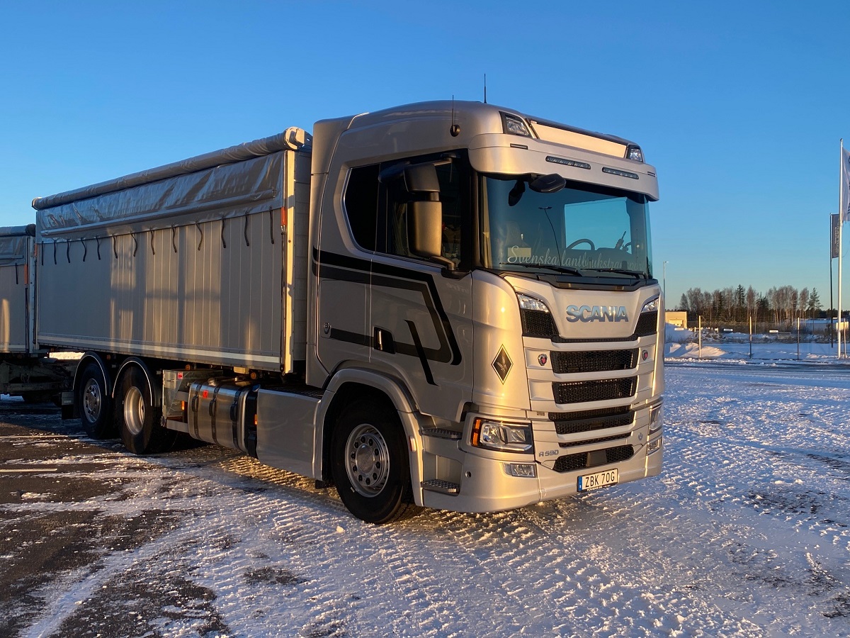 Svenska Lantbrukstransporter - Scania R590 Toveks Lastbilar