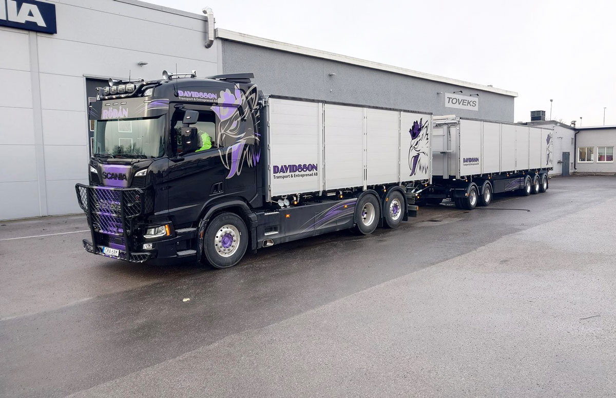 Davidsson Transport & Entreprenad - Scania R660 - Toveks Lastbilar